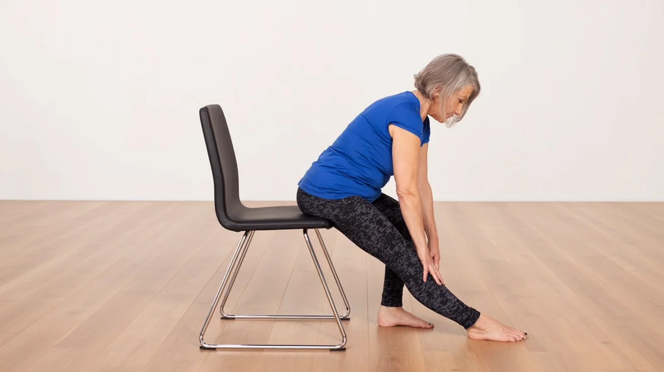30 Free Printable Chair Yoga Poses for Seniors to Improve Flexibility ...